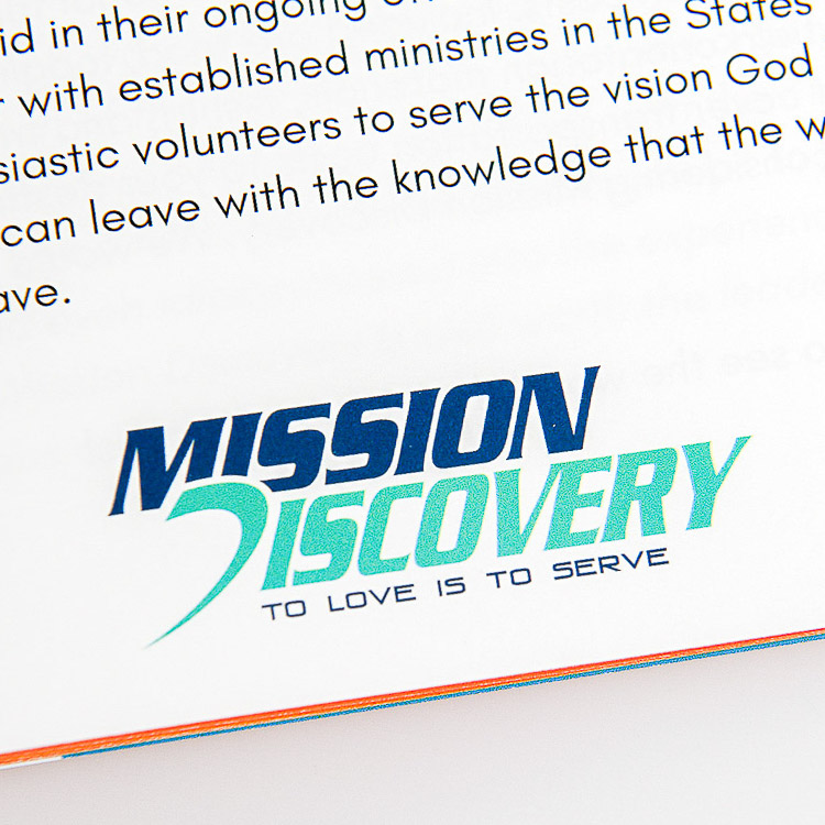 Mission Discovery Mission Trip Booklet - Phillips Printing